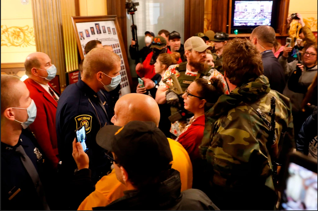 Truth about today’s protest in Michigan | Stella's Place