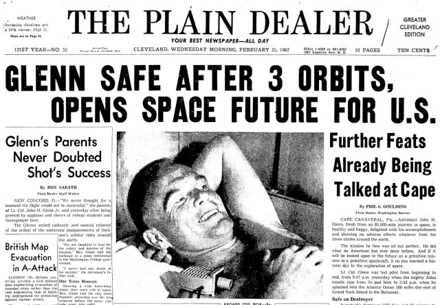 This day in history – February 20, 1962 | Stella's Place